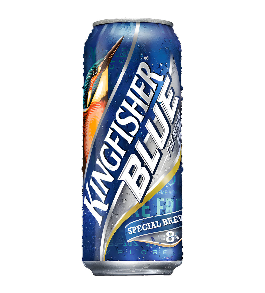Kingfisher Blue Can 500ml | Buy authentic beer Online in Dubai, Abu ...